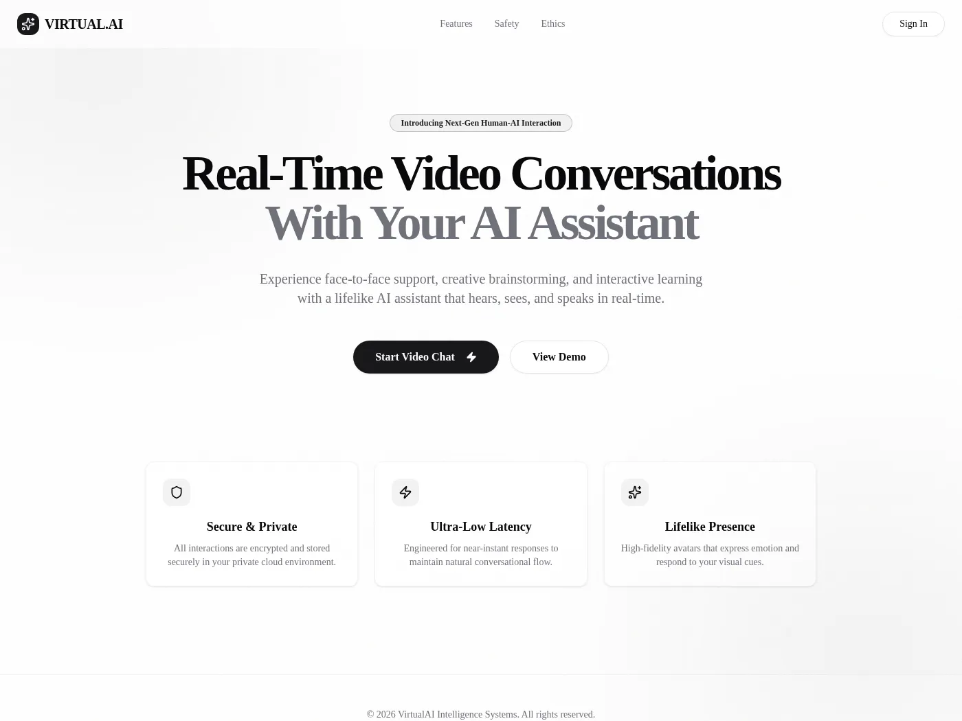 AI Video Chat Assistant