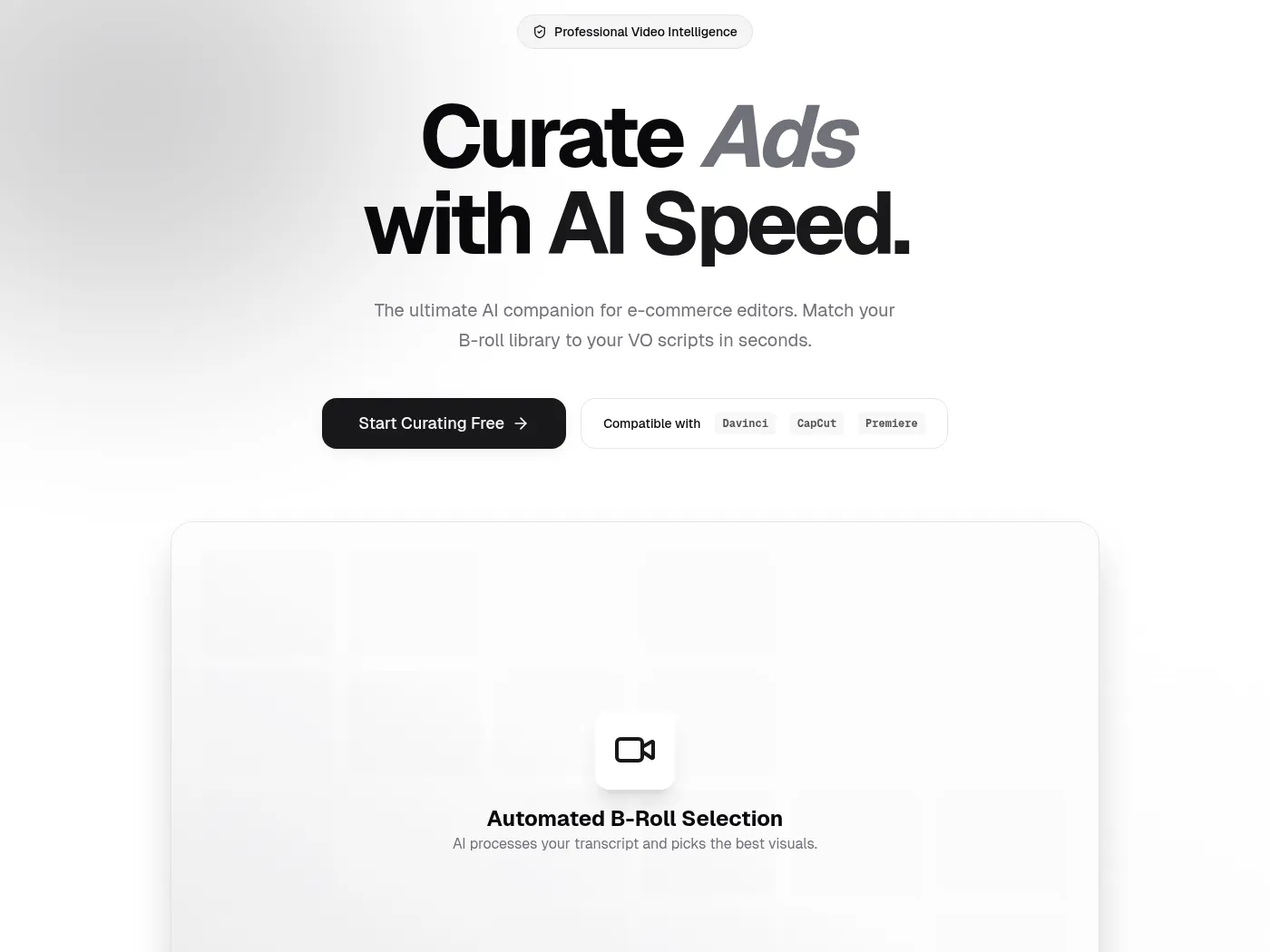 AI Video Content Curator