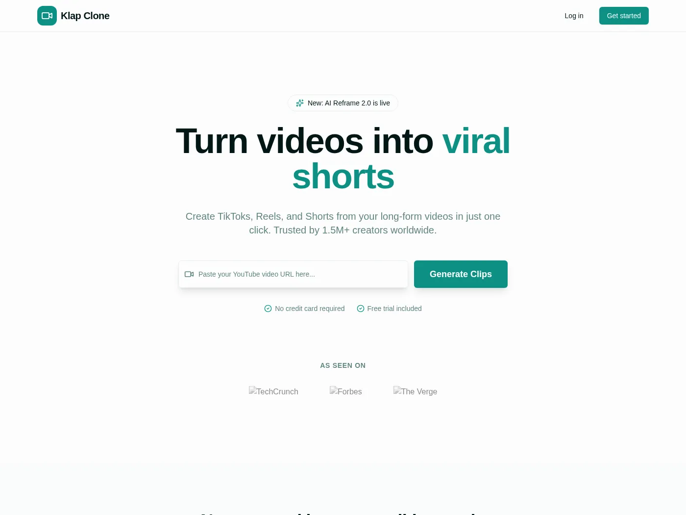 Klap Video Generator