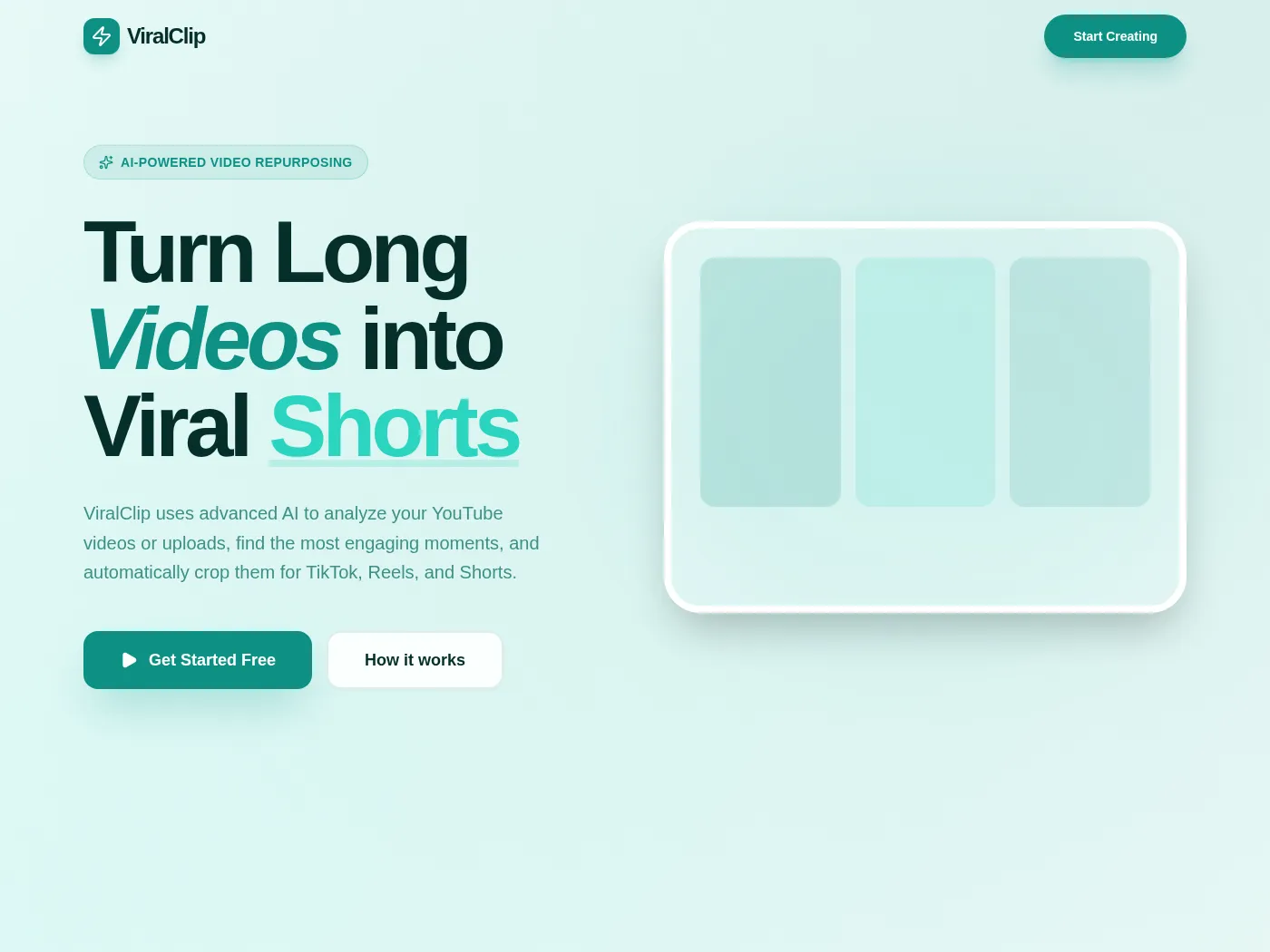 ViralClip Dashboard