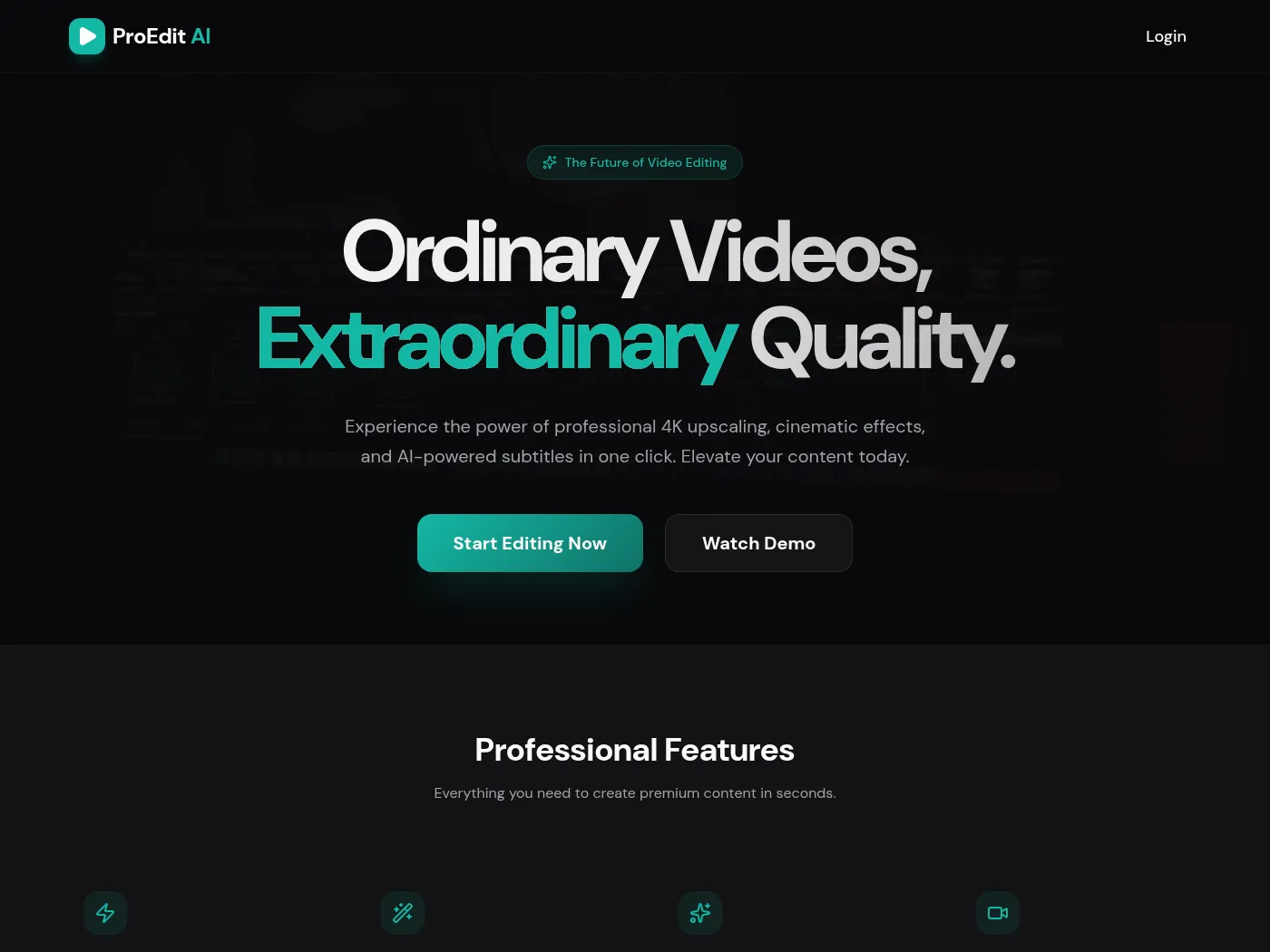 ProEdit AI Assistant