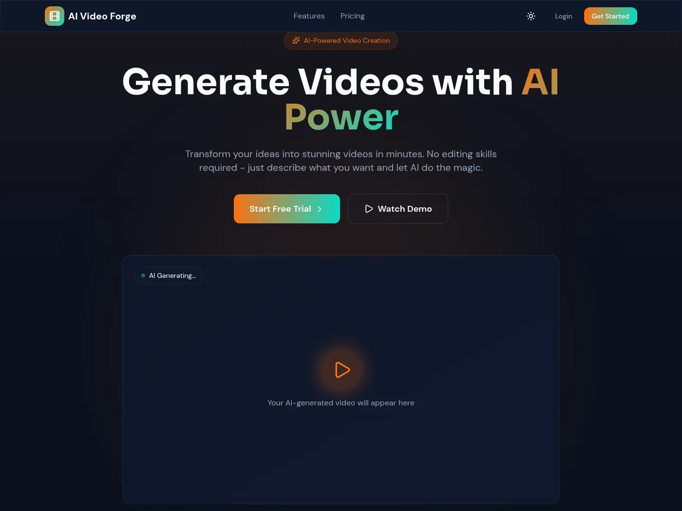 AI Video Forge