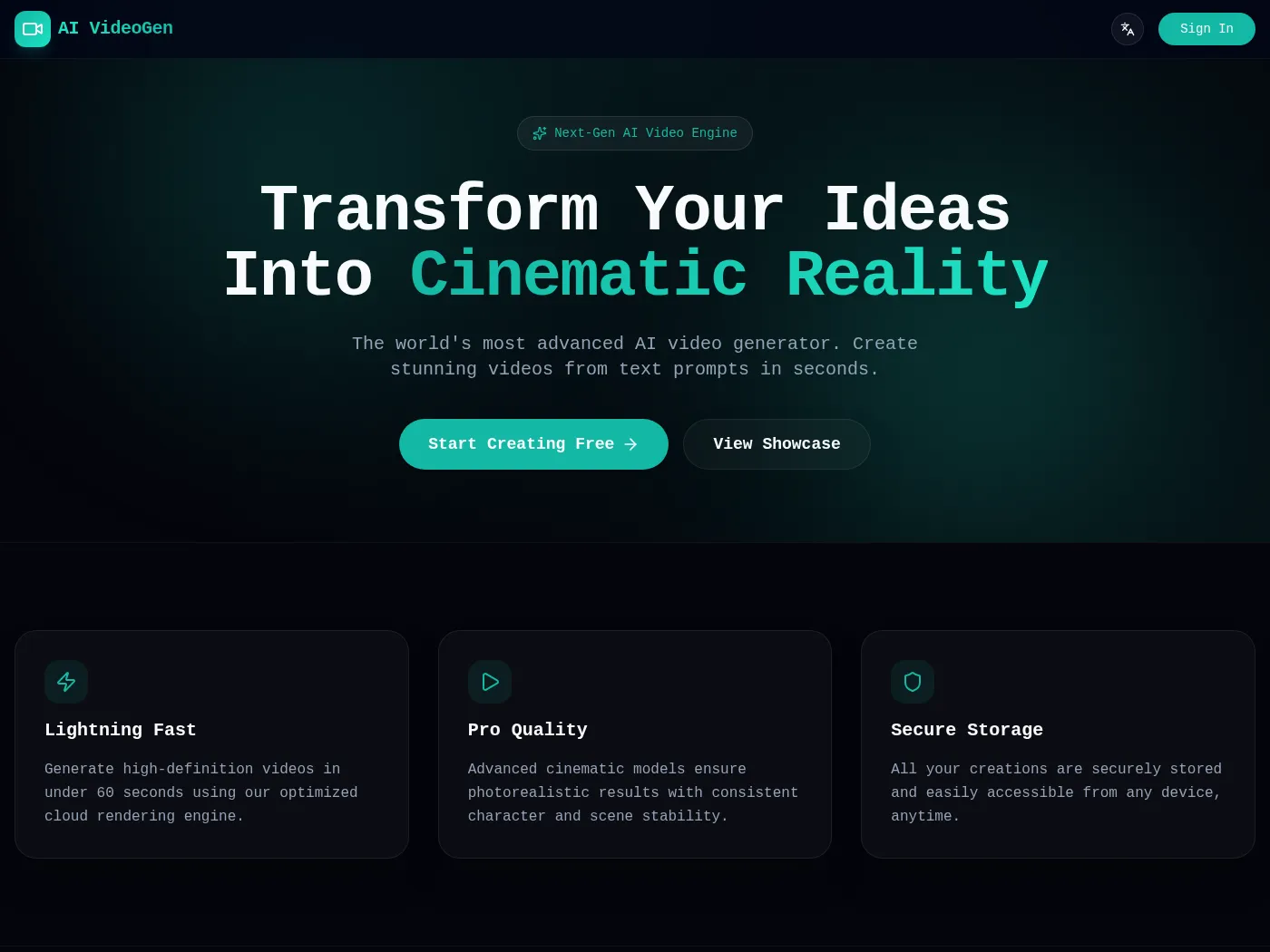 AI VideoGen