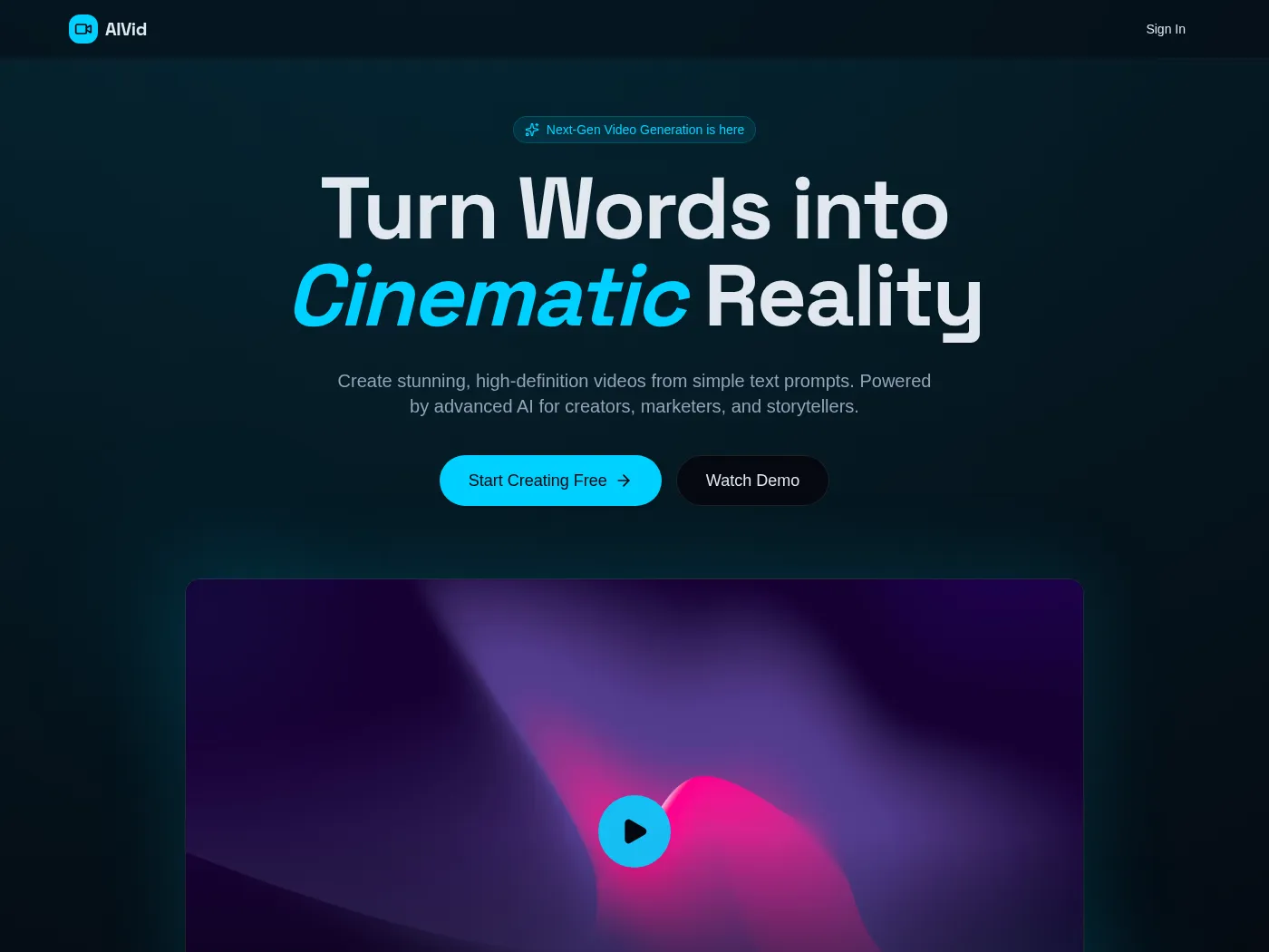 AIVid Creator