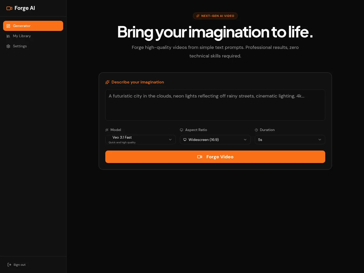 AI Video Forge