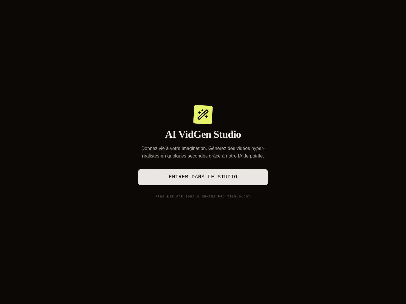 AI VidGen Studio
