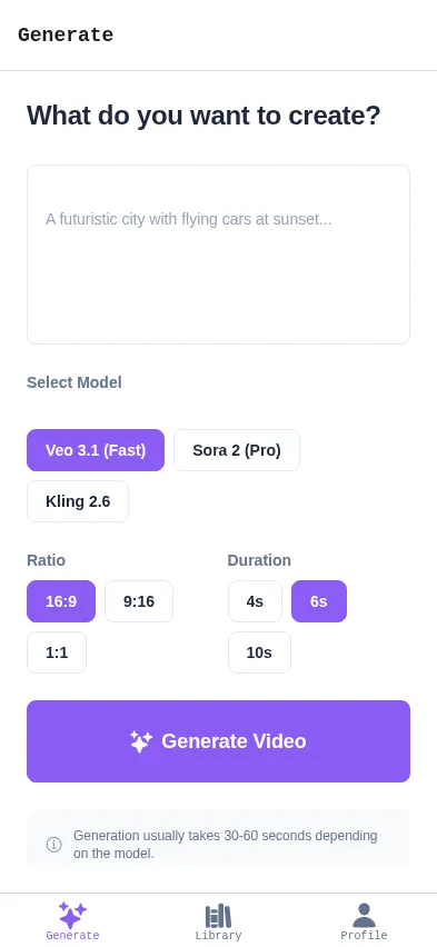 AI VideoGen Android