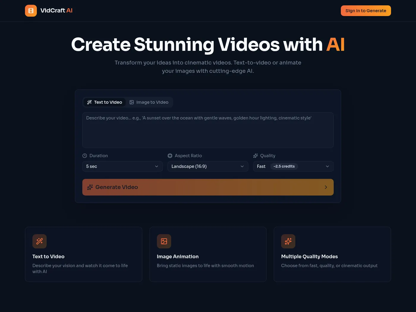 AI Video Generator