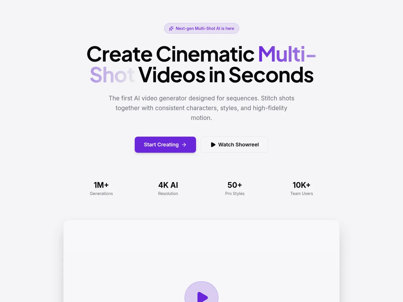 AI Multi-Shot Video Maker