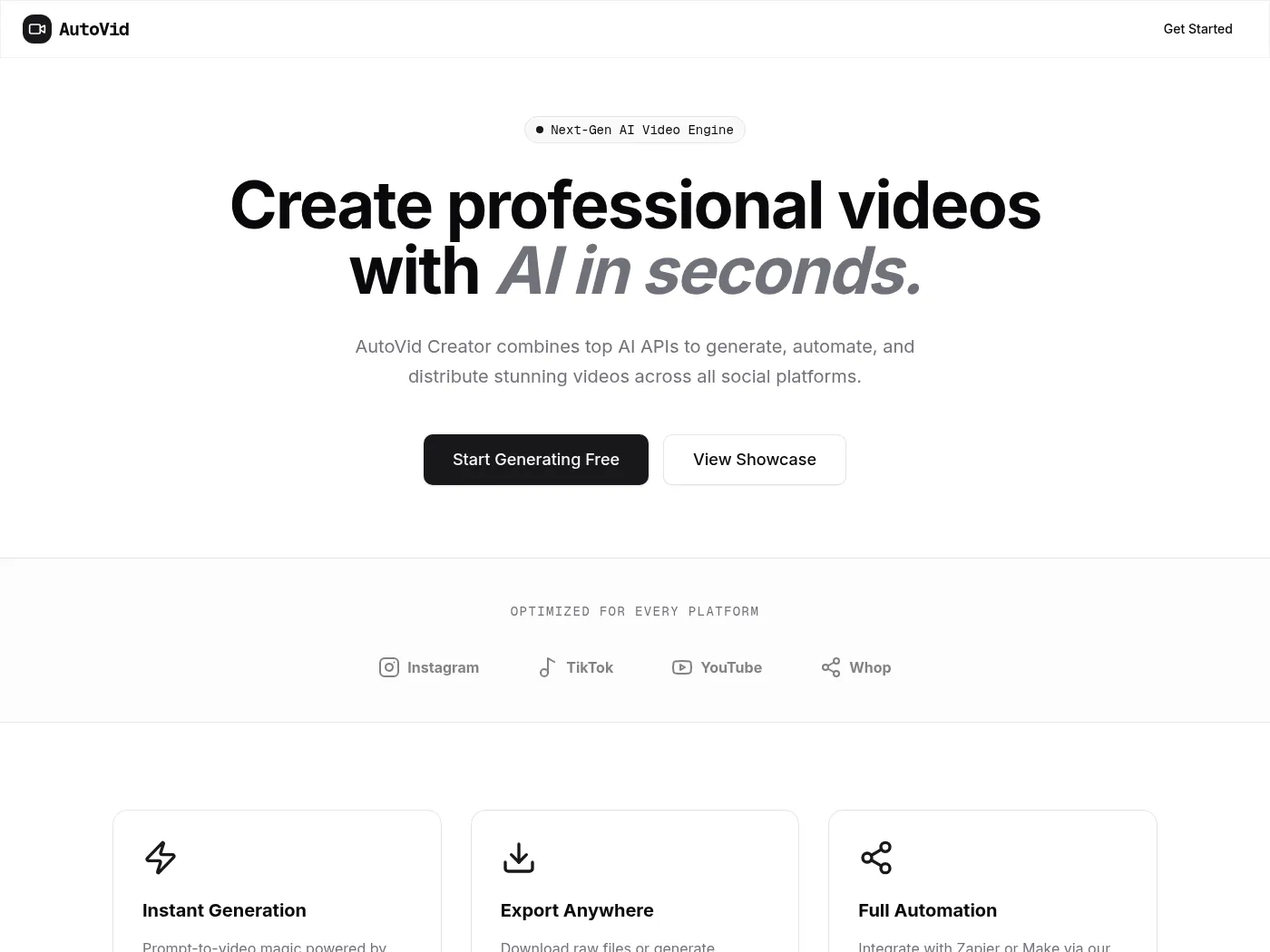 AutoVid Creator