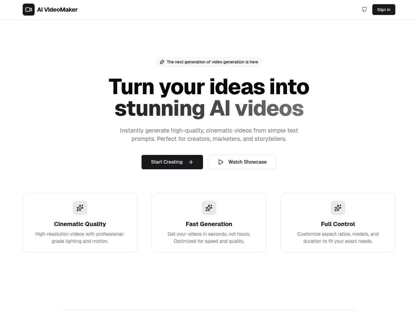 AI VideoMaker