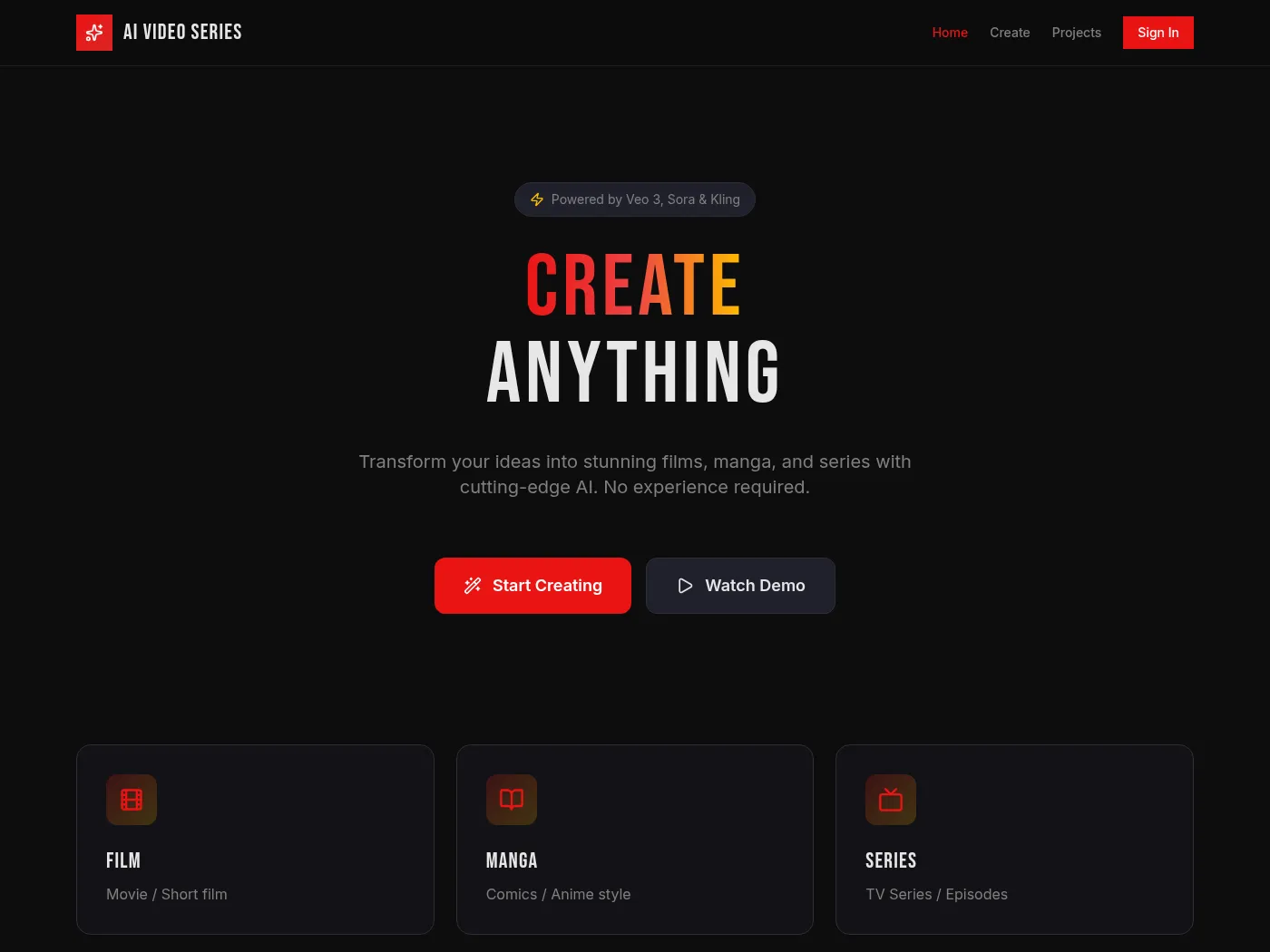 AI Video Series Maker