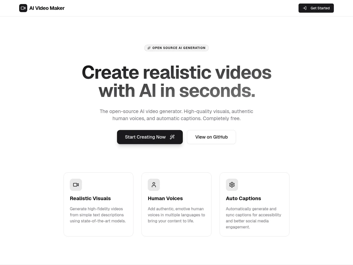Realistic AI Video Maker
