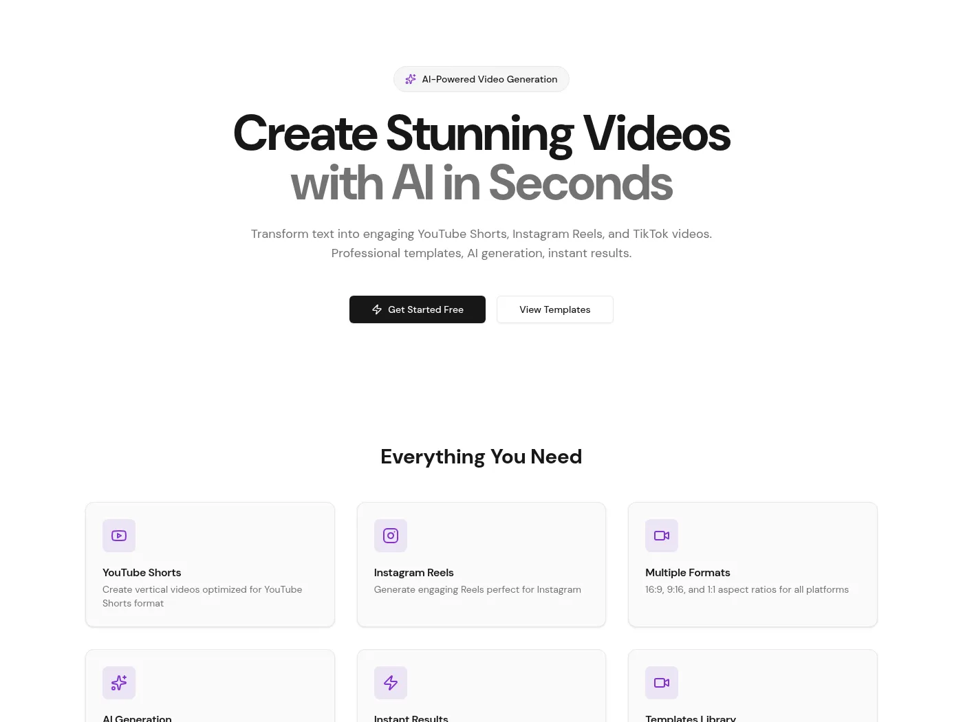 AI Social Video Studio