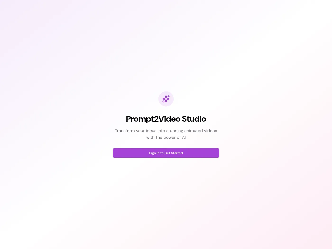 Prompt2Video Studio