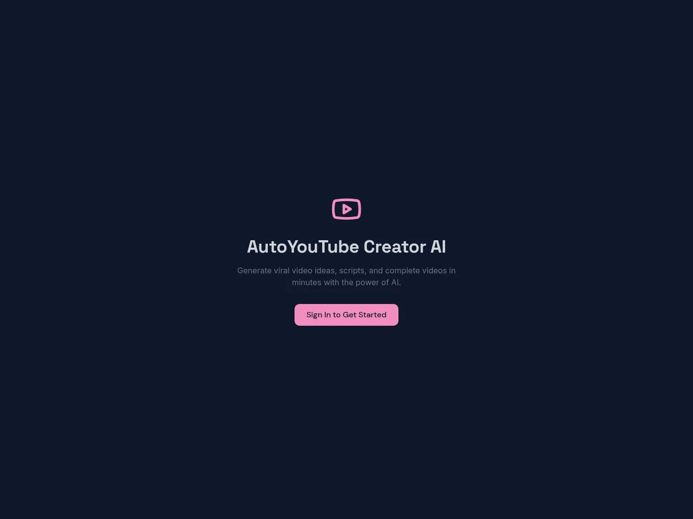 AutoYouTube Creator AI