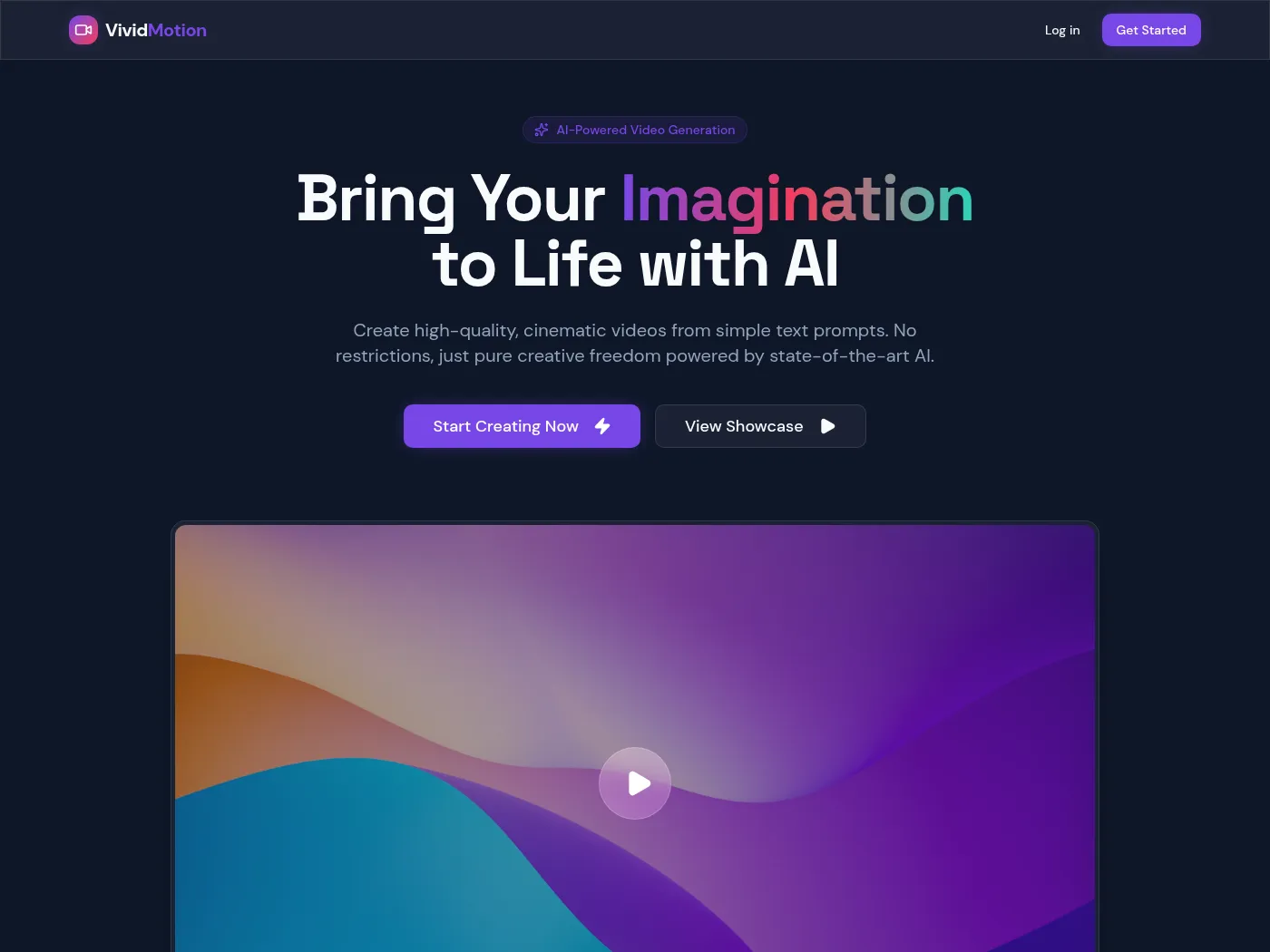 Unlimited AI Video Maker