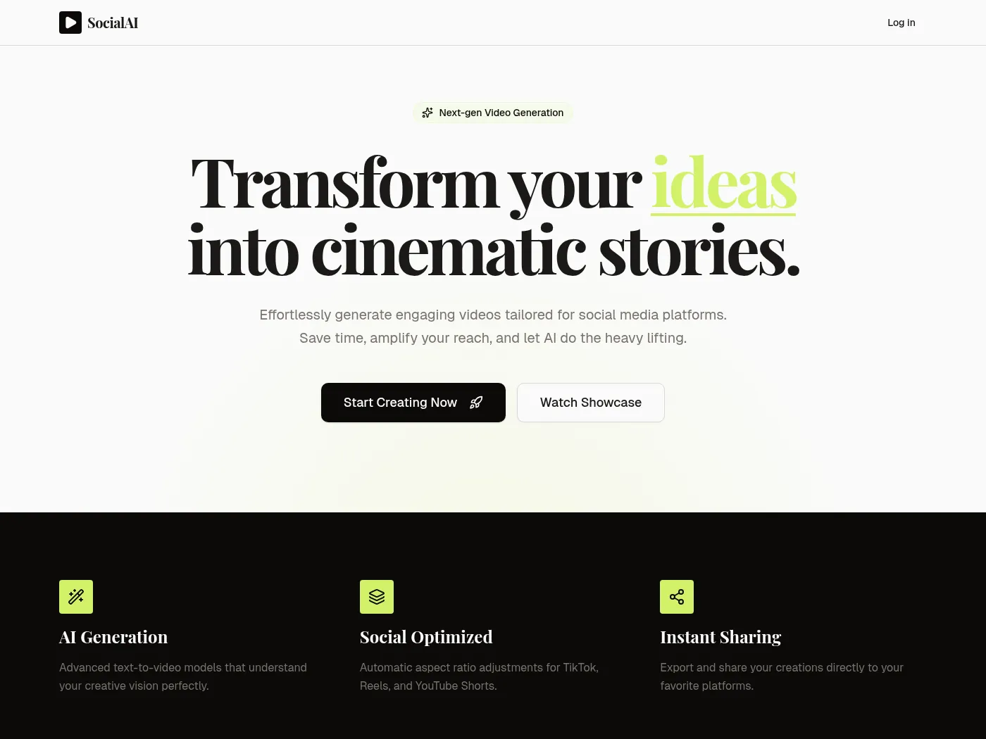 Social Video AI Creator