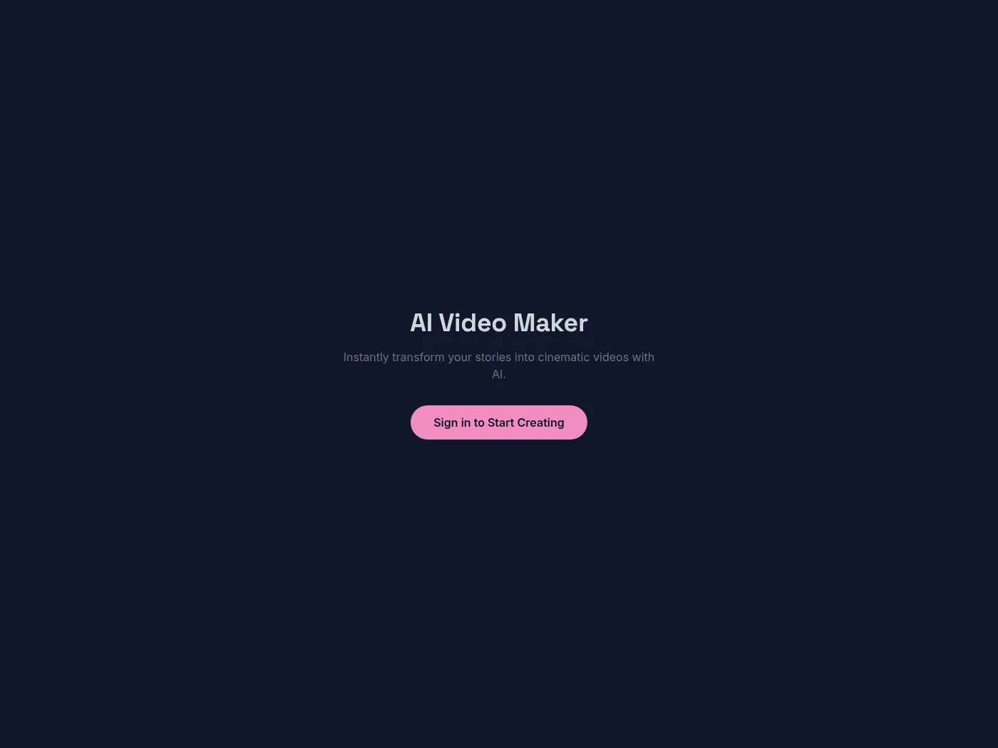 AI Video Maker