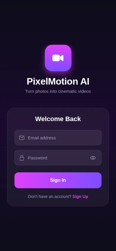 Prompt-to-Video AI App