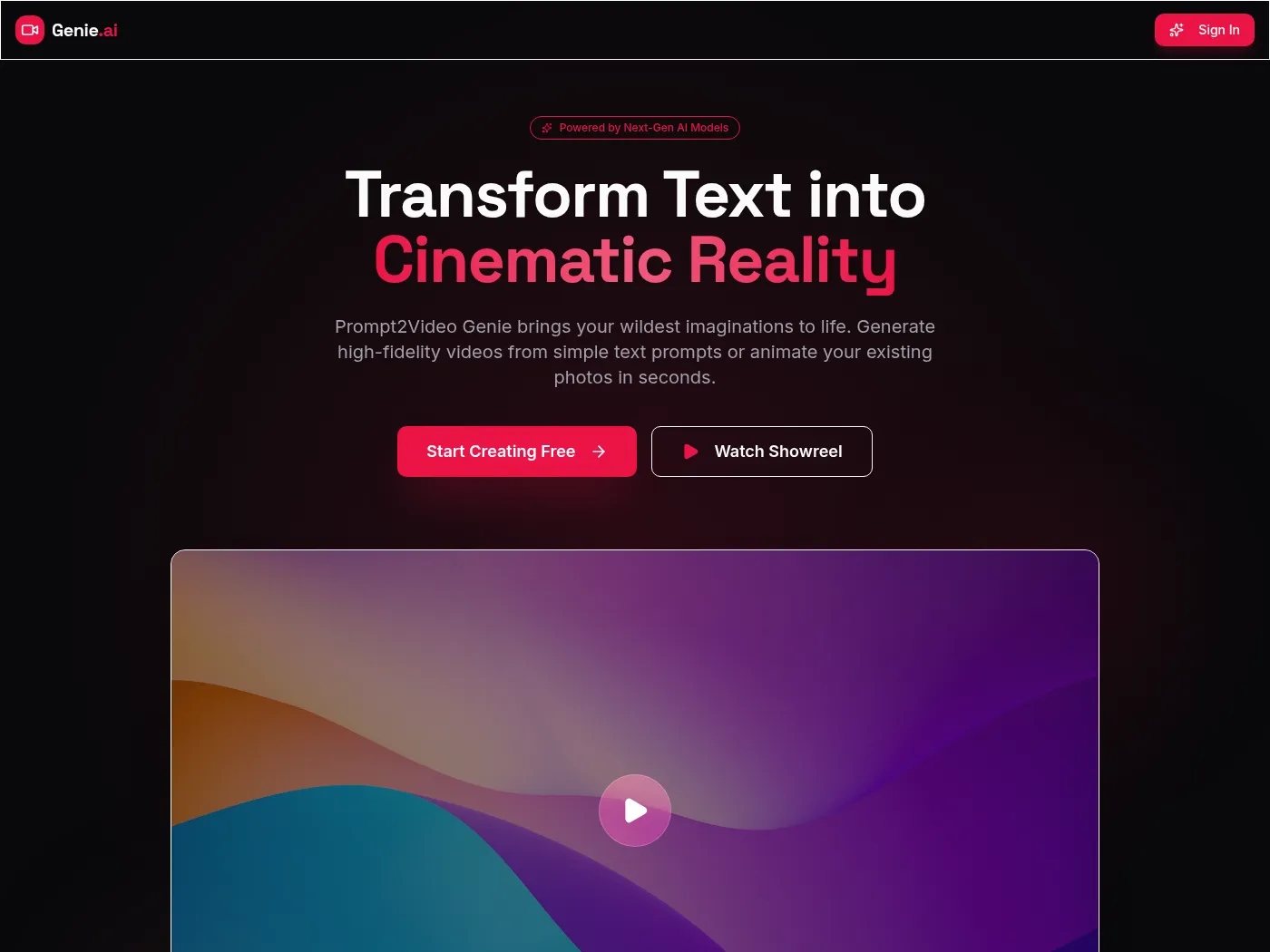 Prompt2Video Genie