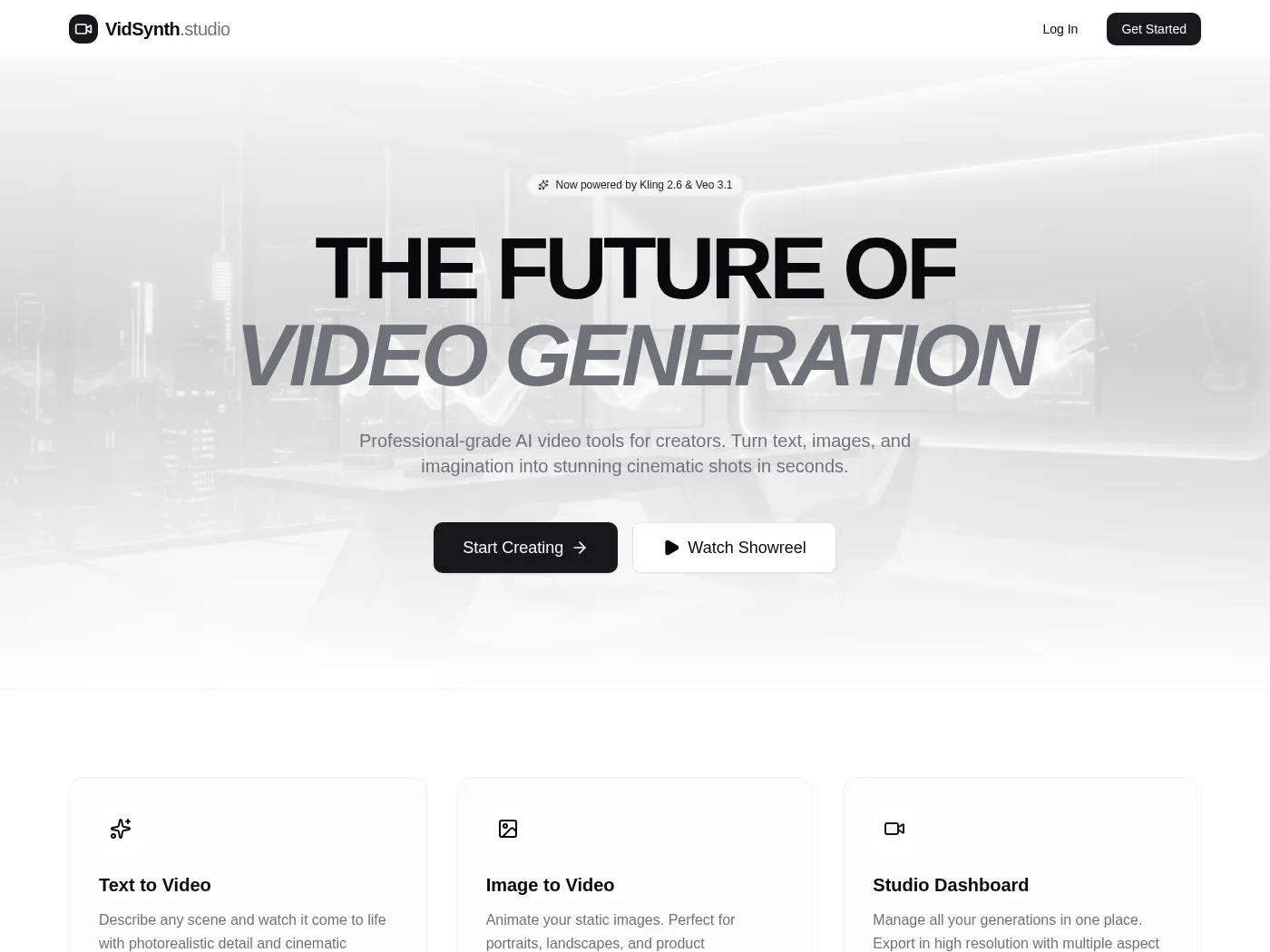 VidSynth AI Studio