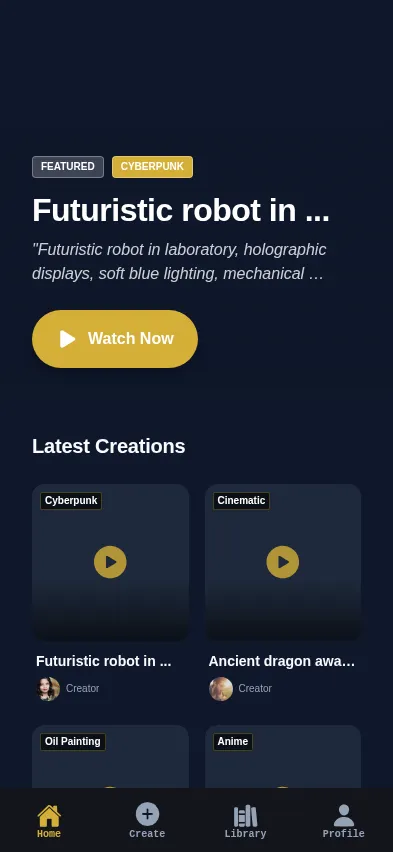 VidgenAI Creator