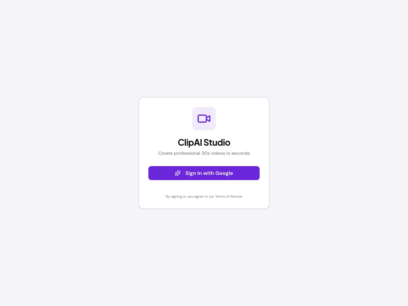 ClipAI Studio