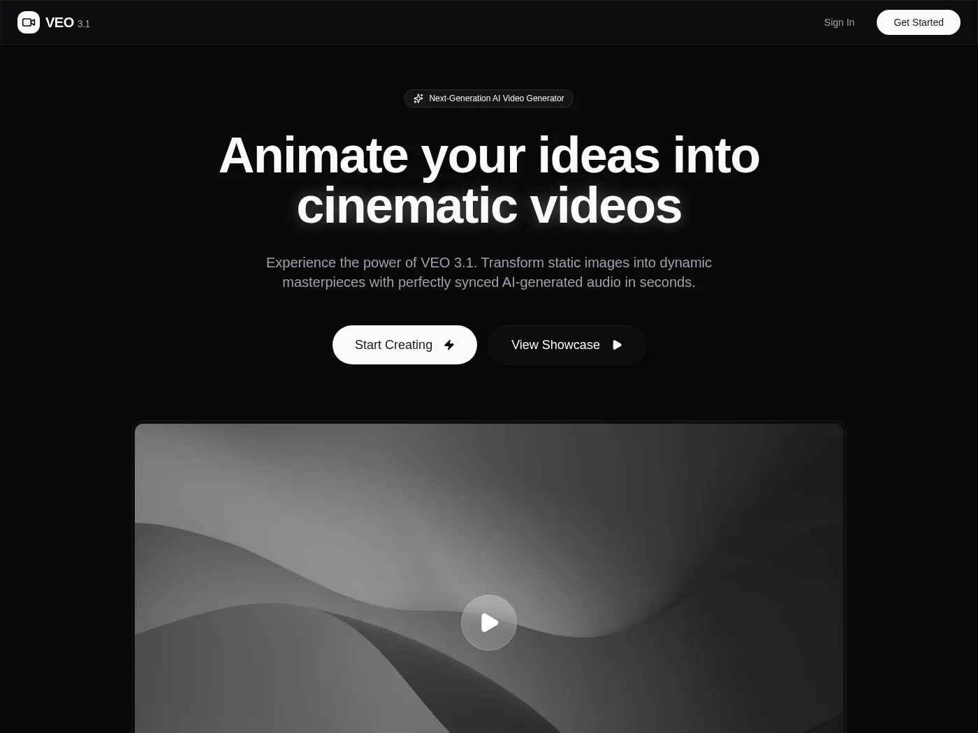 VEO-Style AI Video Maker