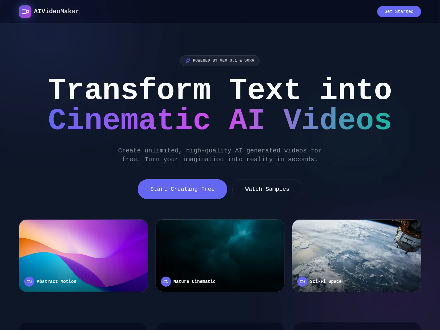 Free AI Video Maker