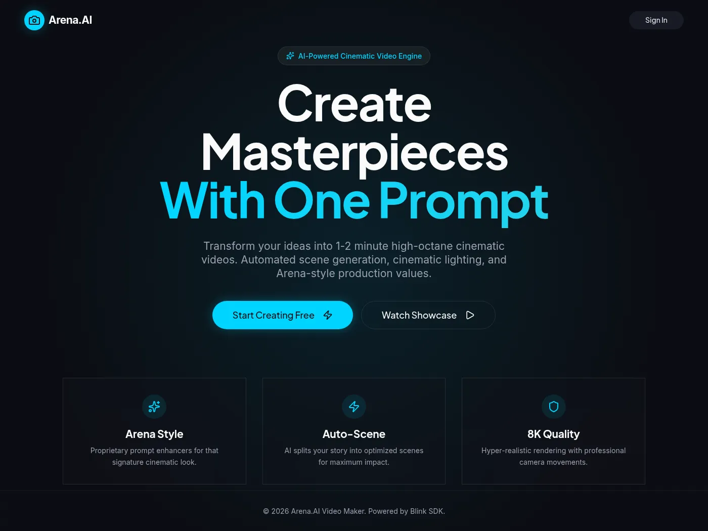 Arena.AI Video Maker
