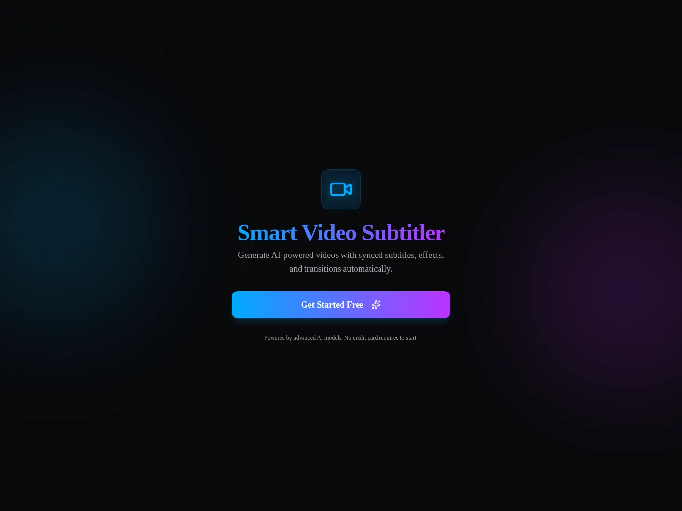 Smart Video Subtitler