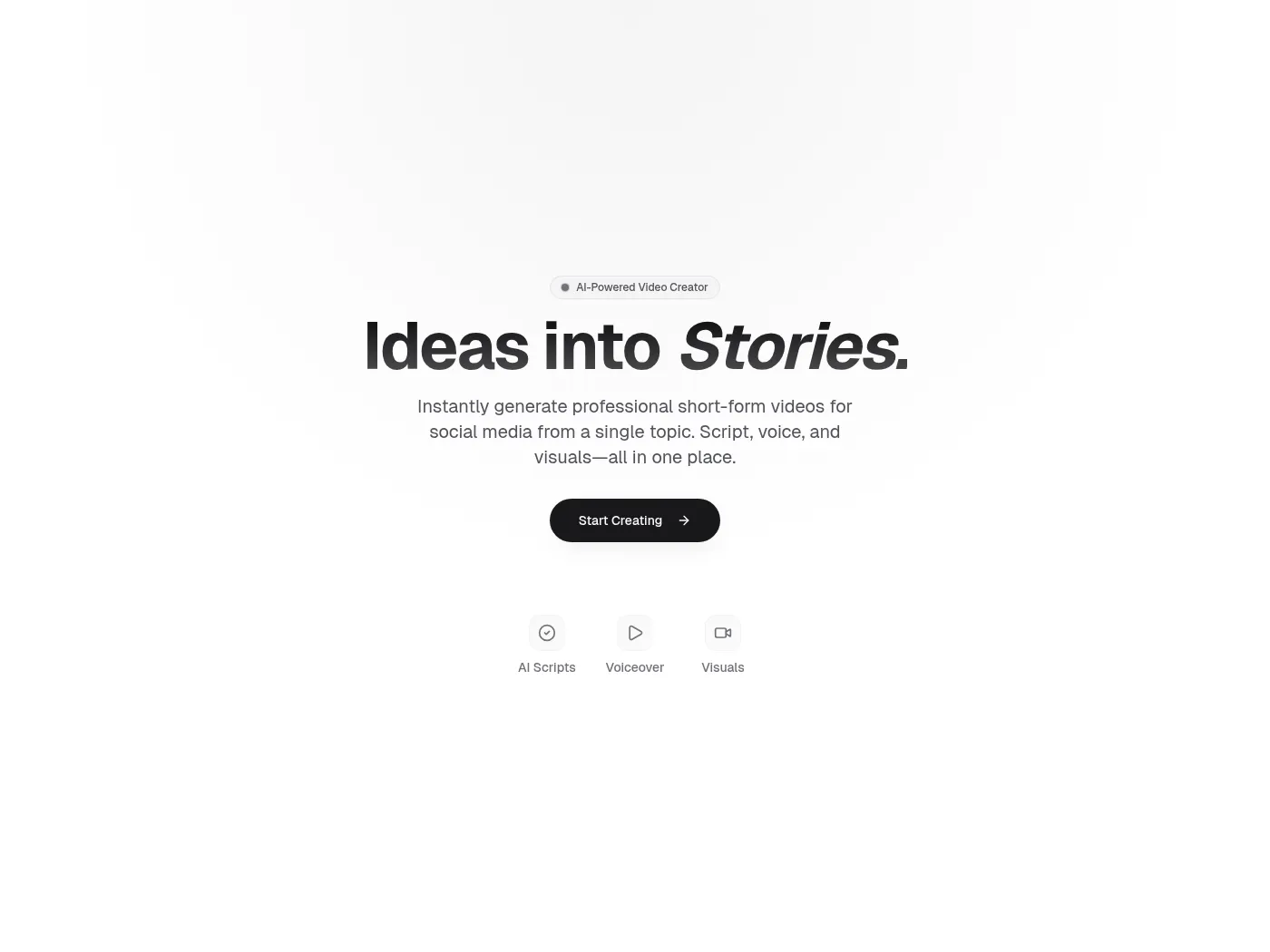 AI Short Video Creator