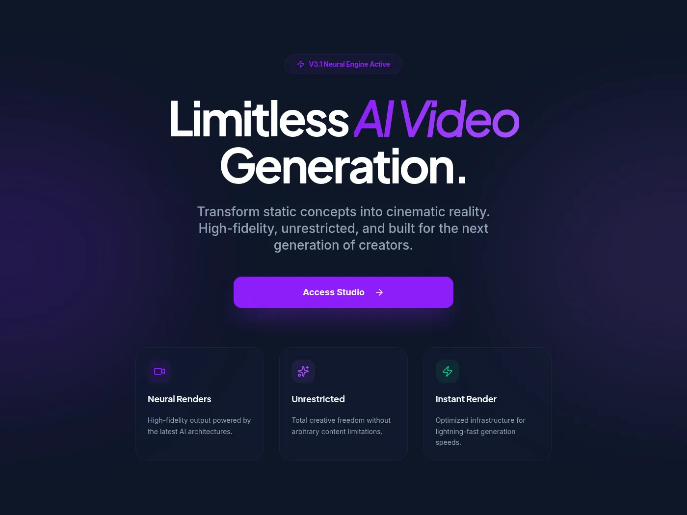 Limitless AI Video Maker