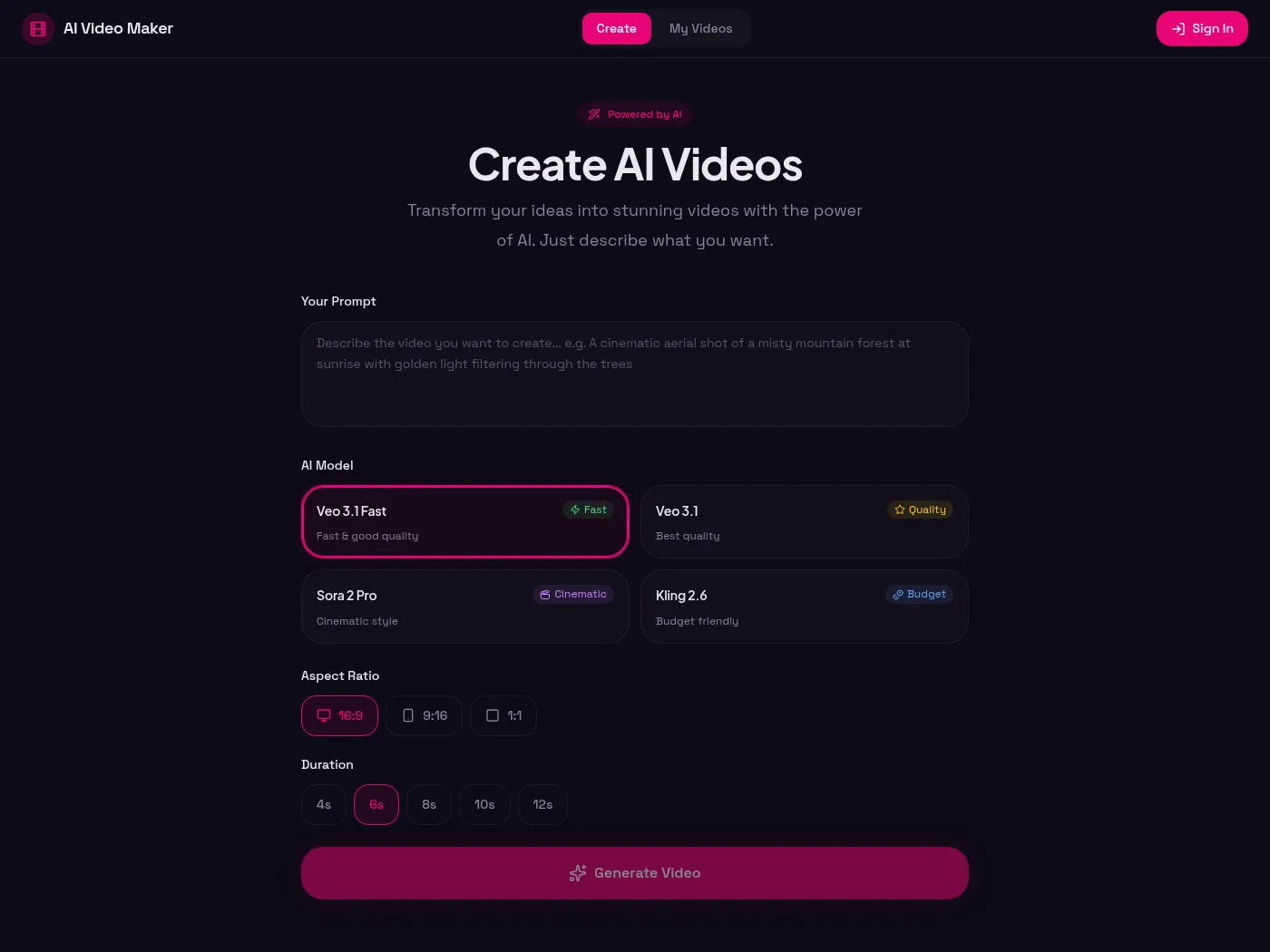 AI Video Maker
