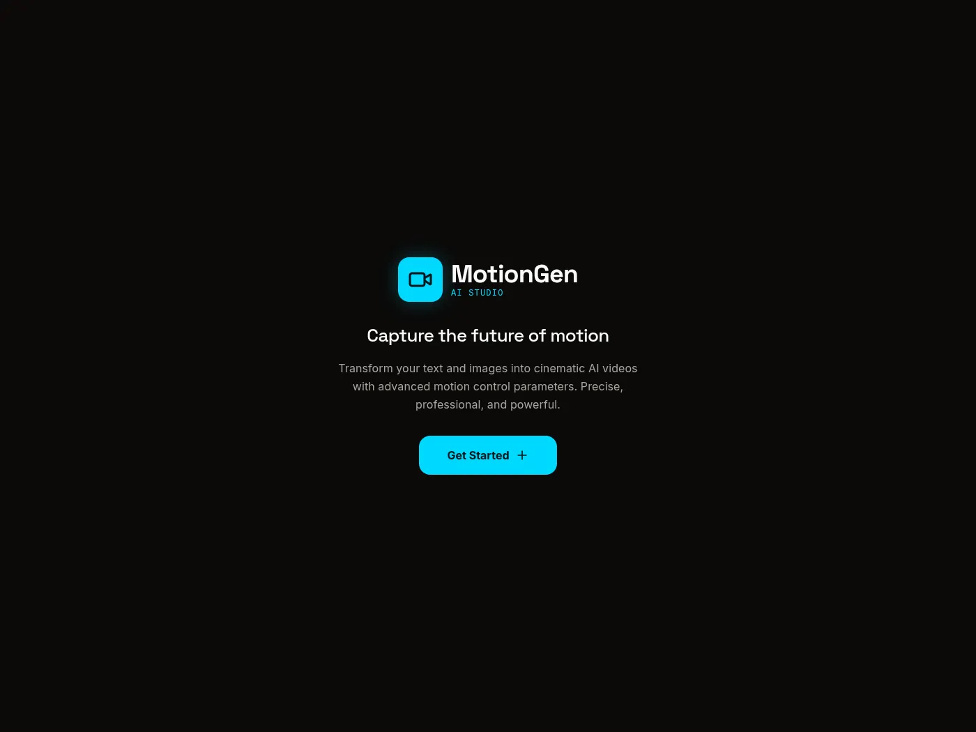 MotionGen AI Studio