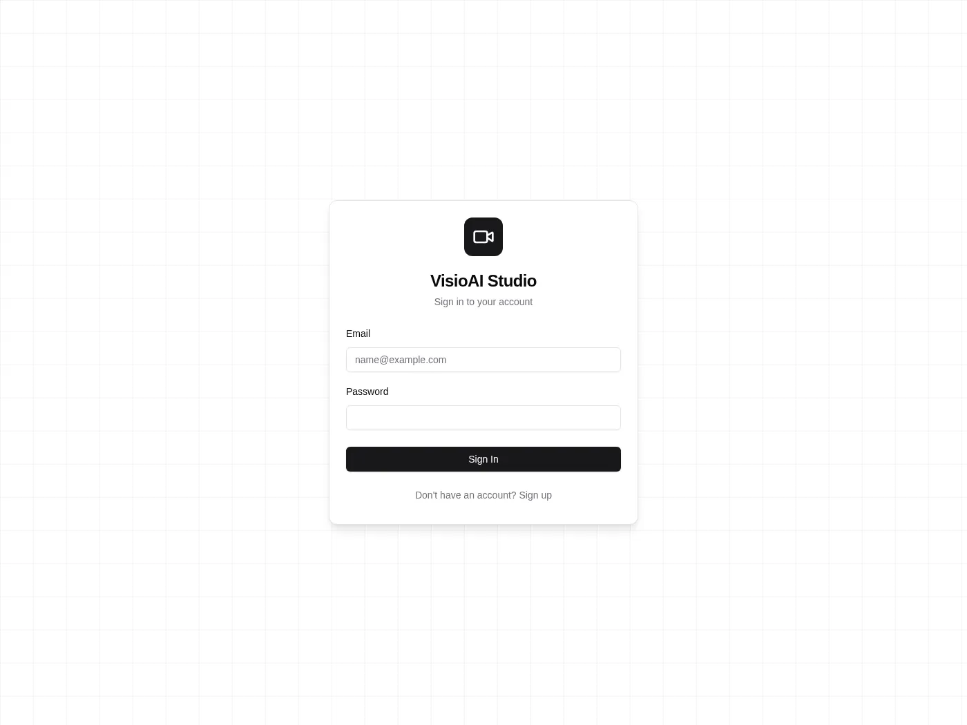 VisioAI Studio