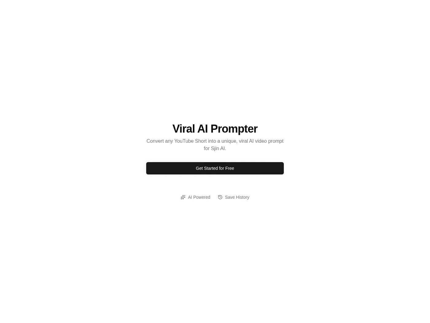 Viral AI Video Prompter