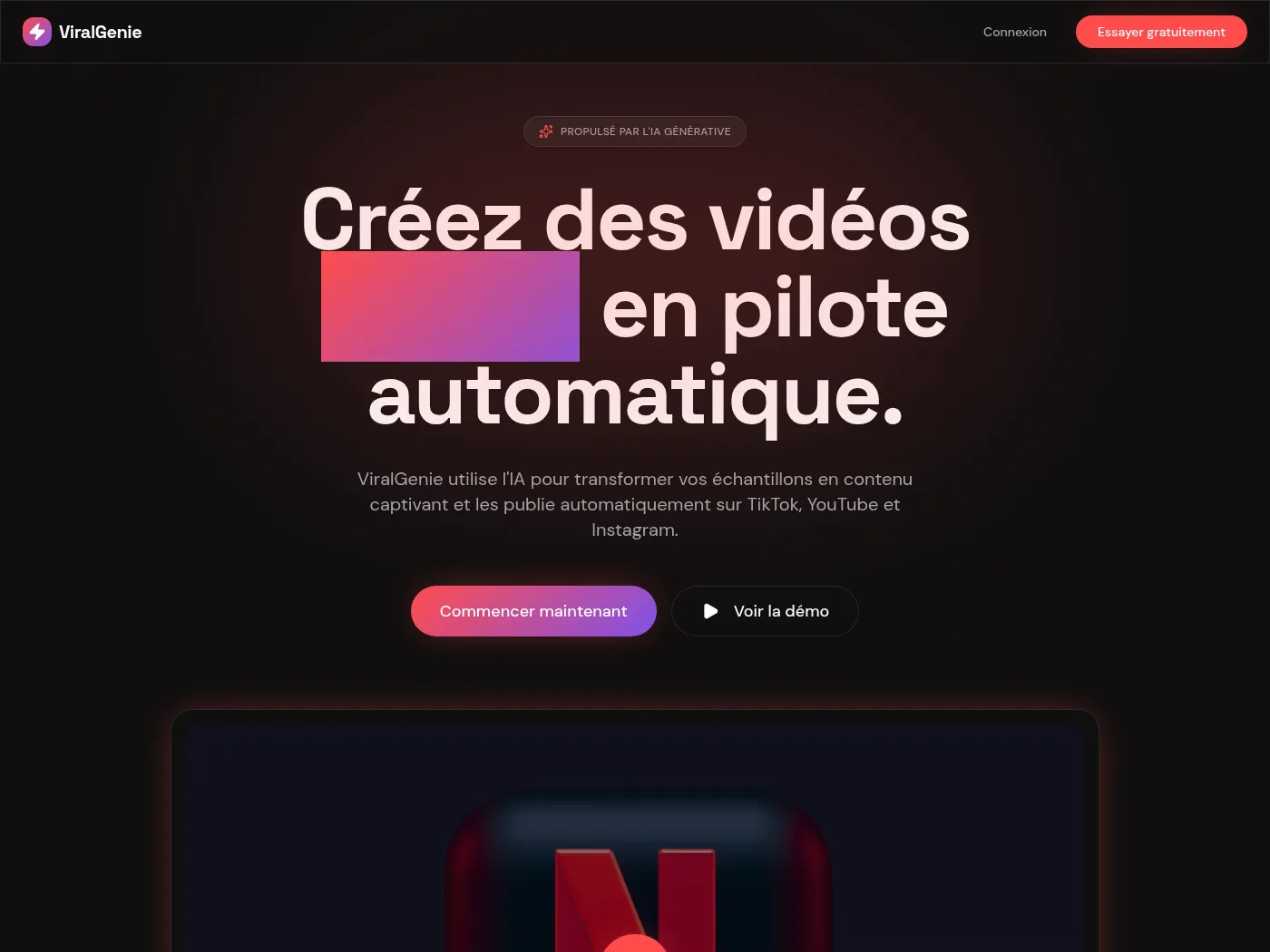ViralVideo Genie