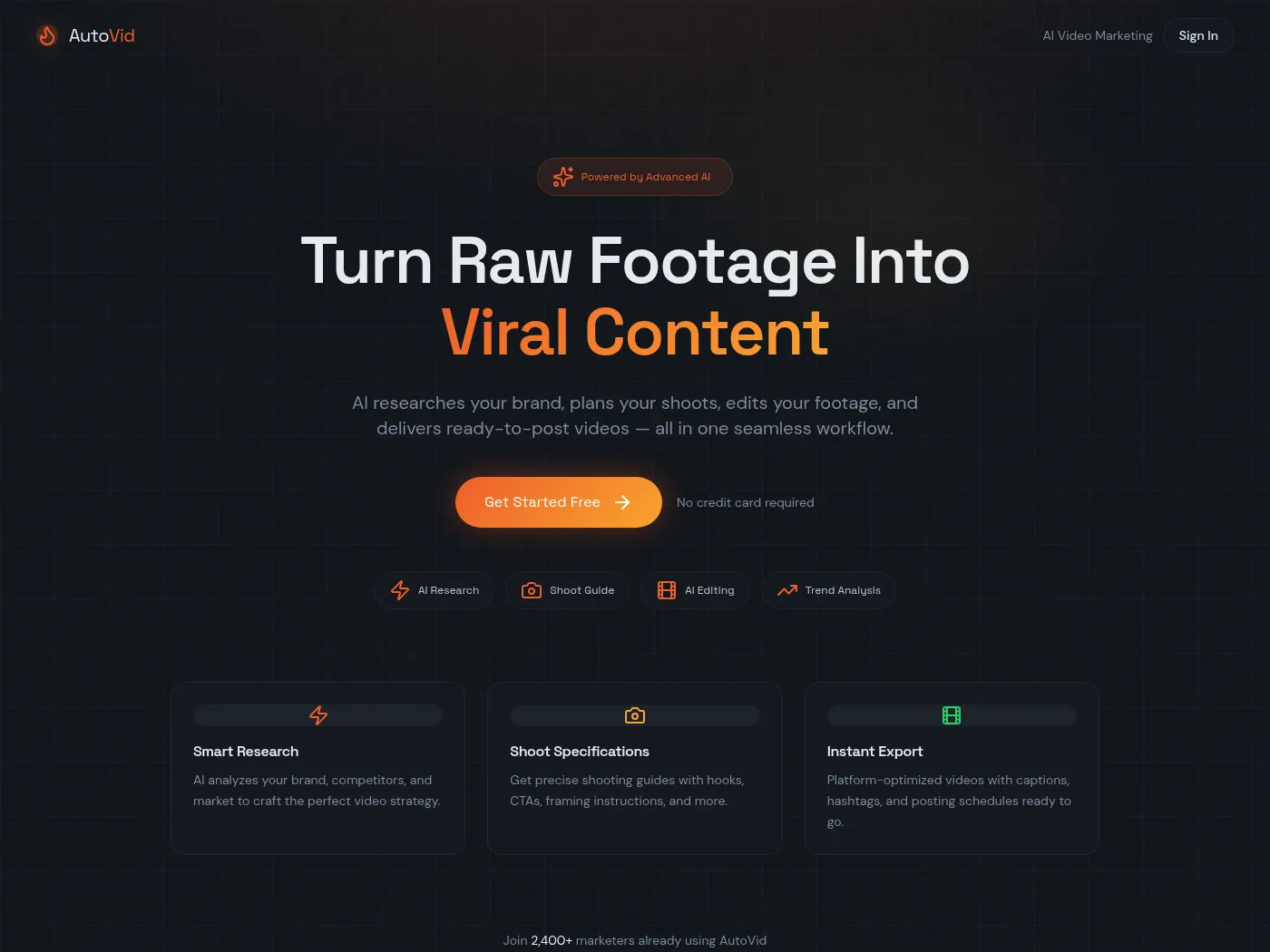 AutoVid Marketer