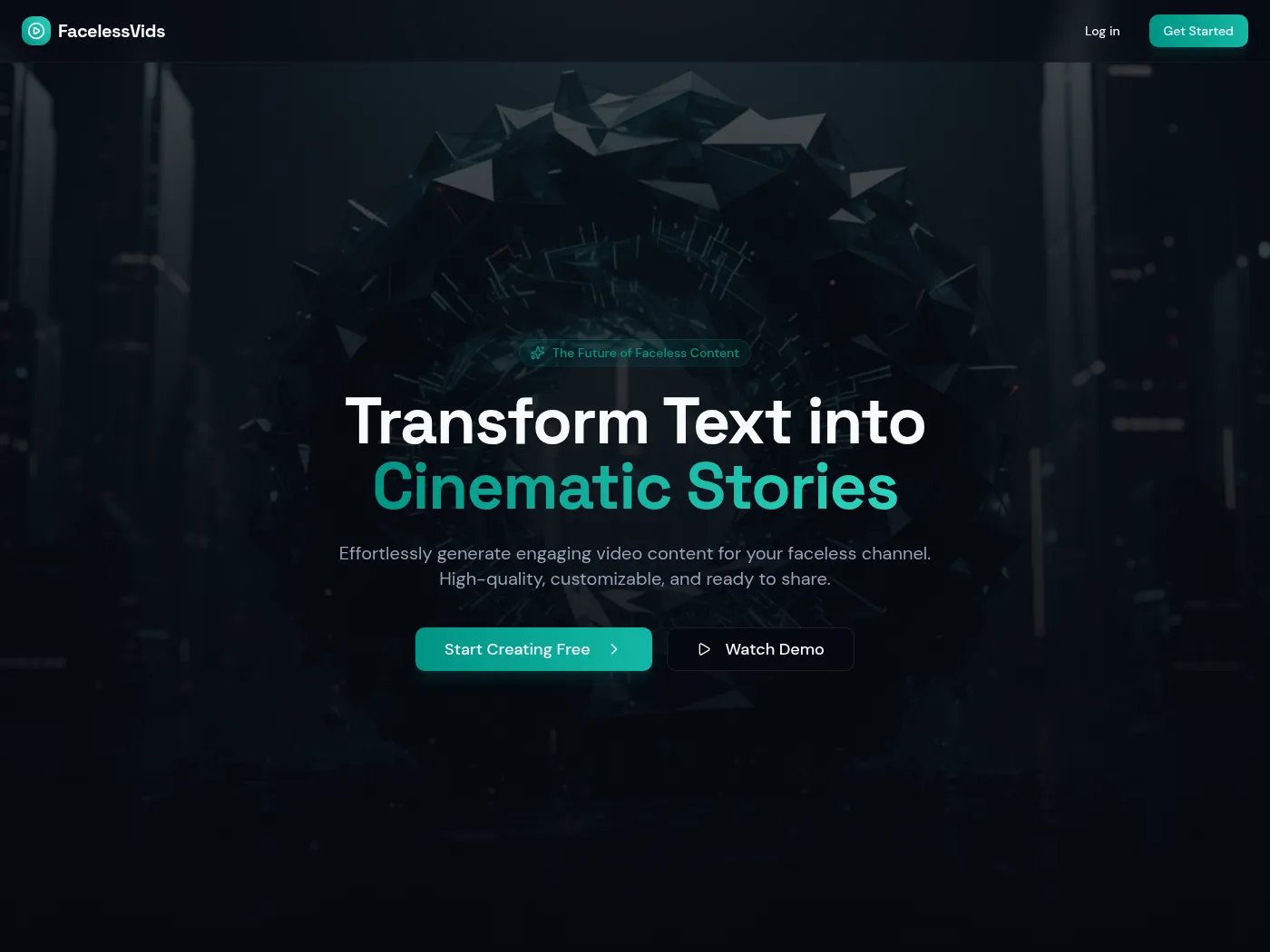 Faceless Video Creator