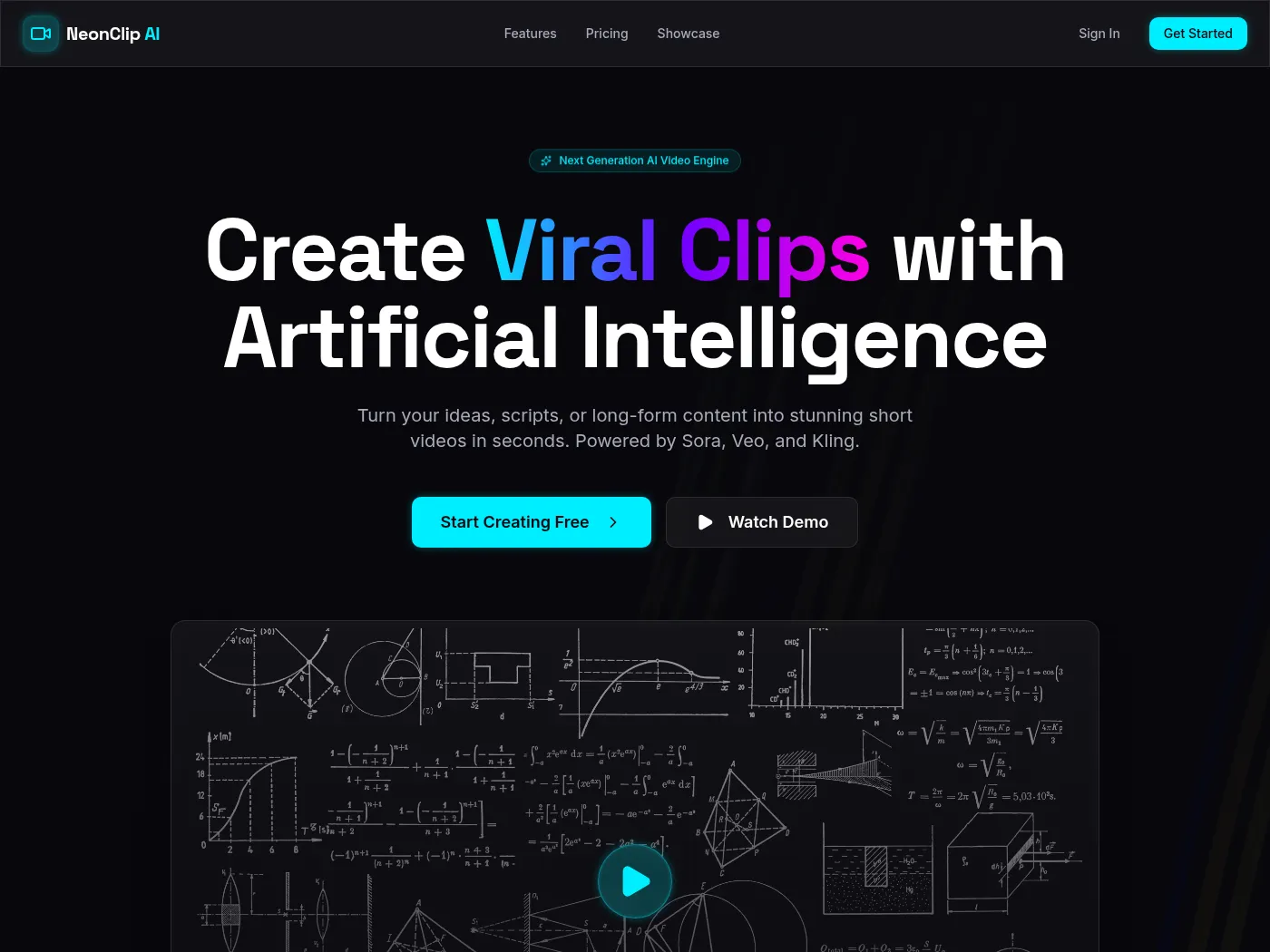 NeonClip AI Studio