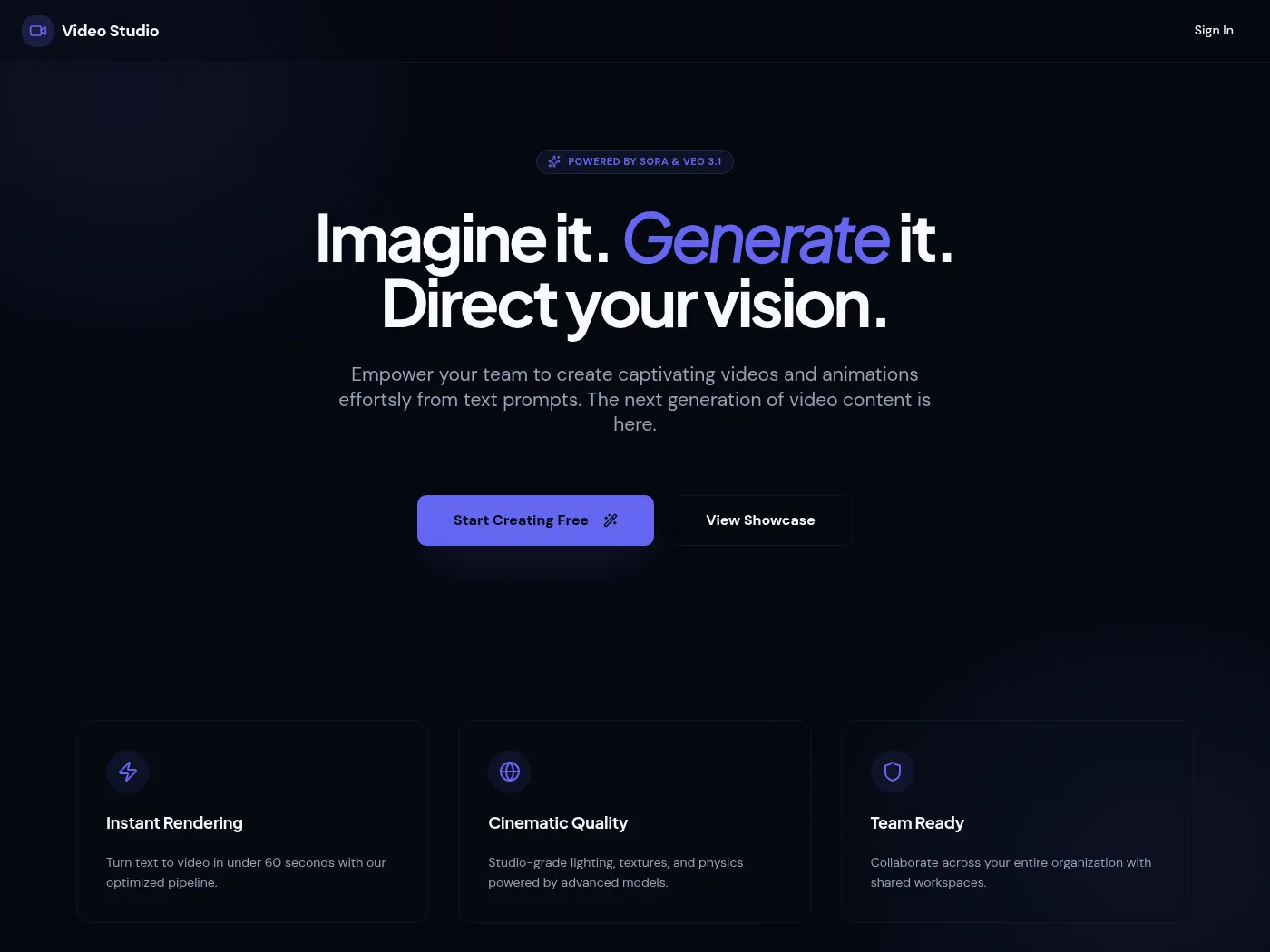 AI Video Studio