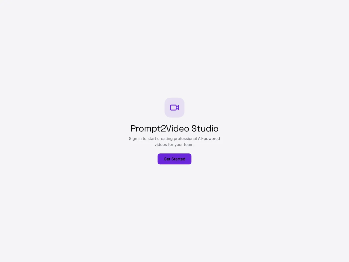 Prompt2Video Studio