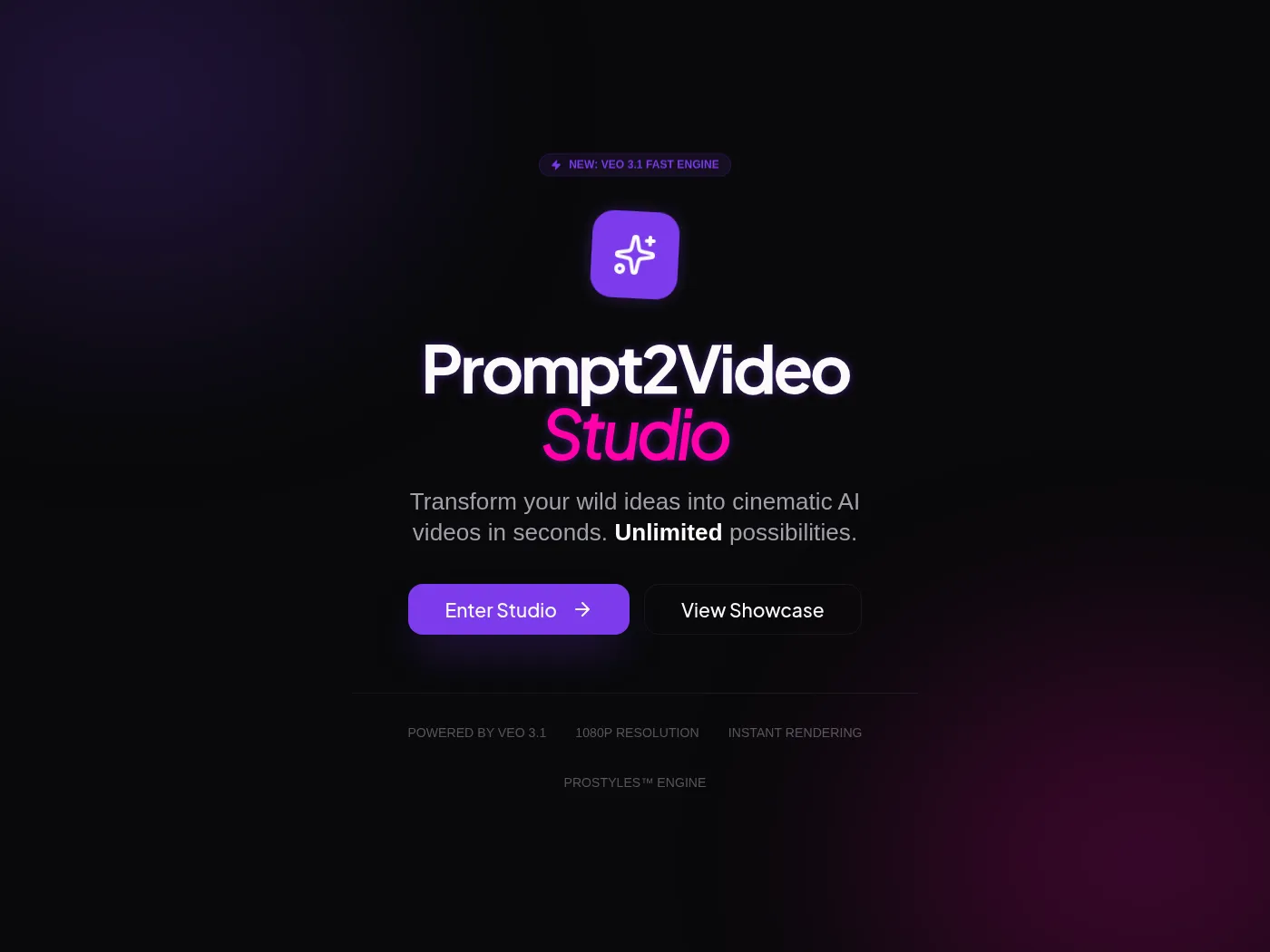 Prompt2Video Studio