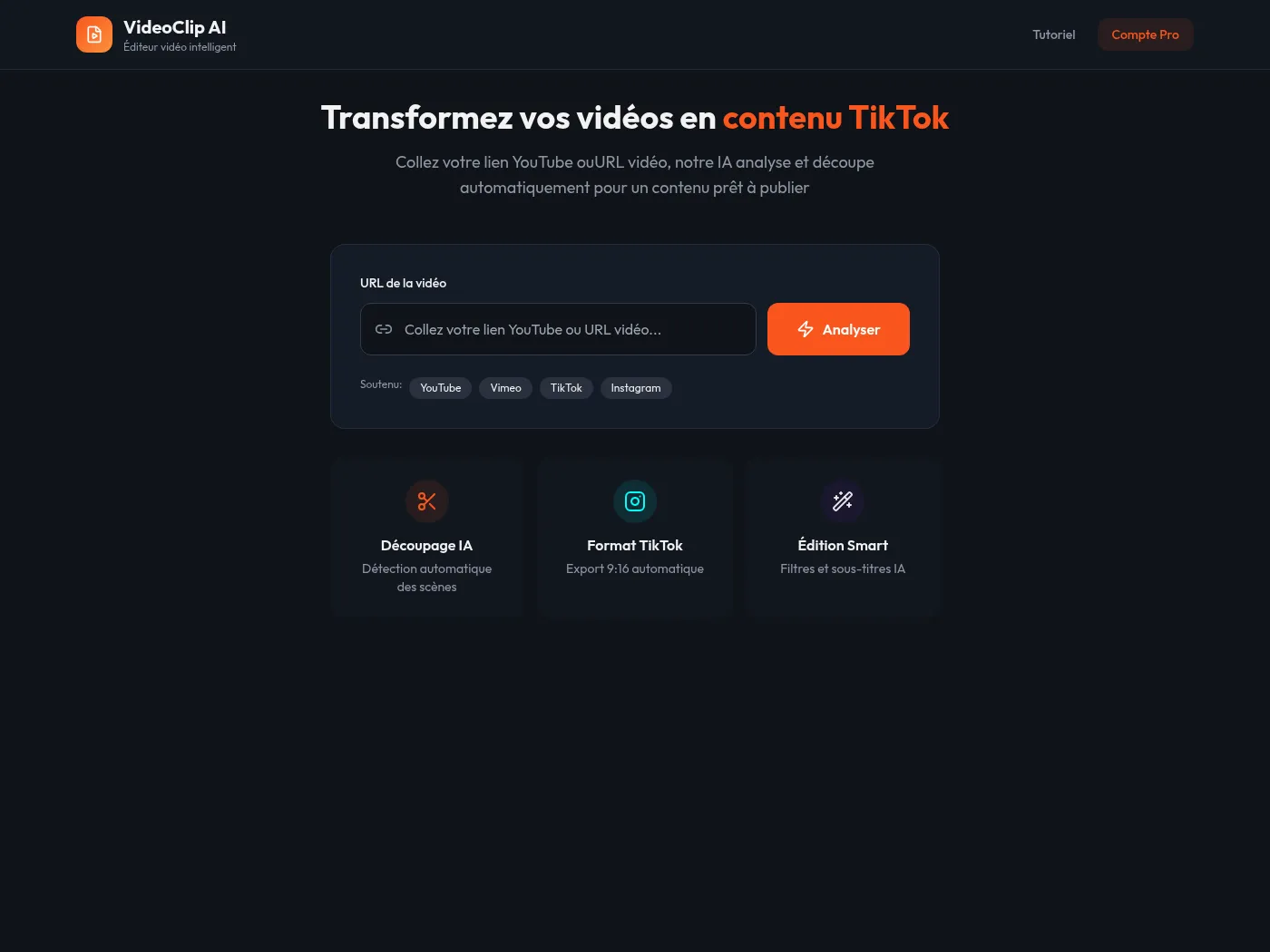 VideoClip AI Editor