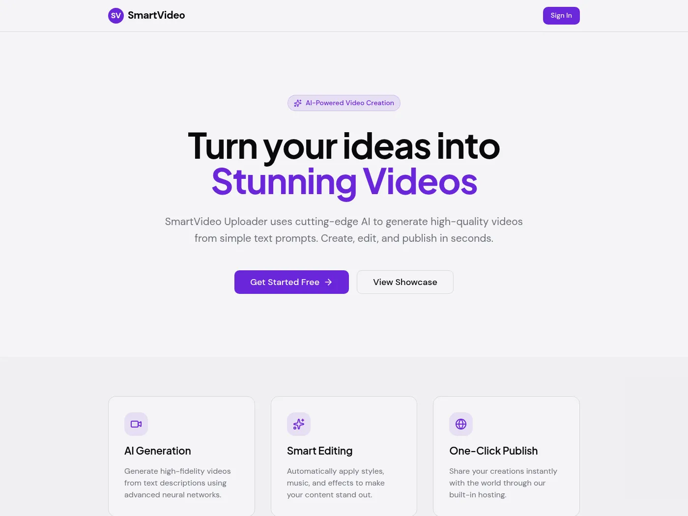SmartVideo Uploader