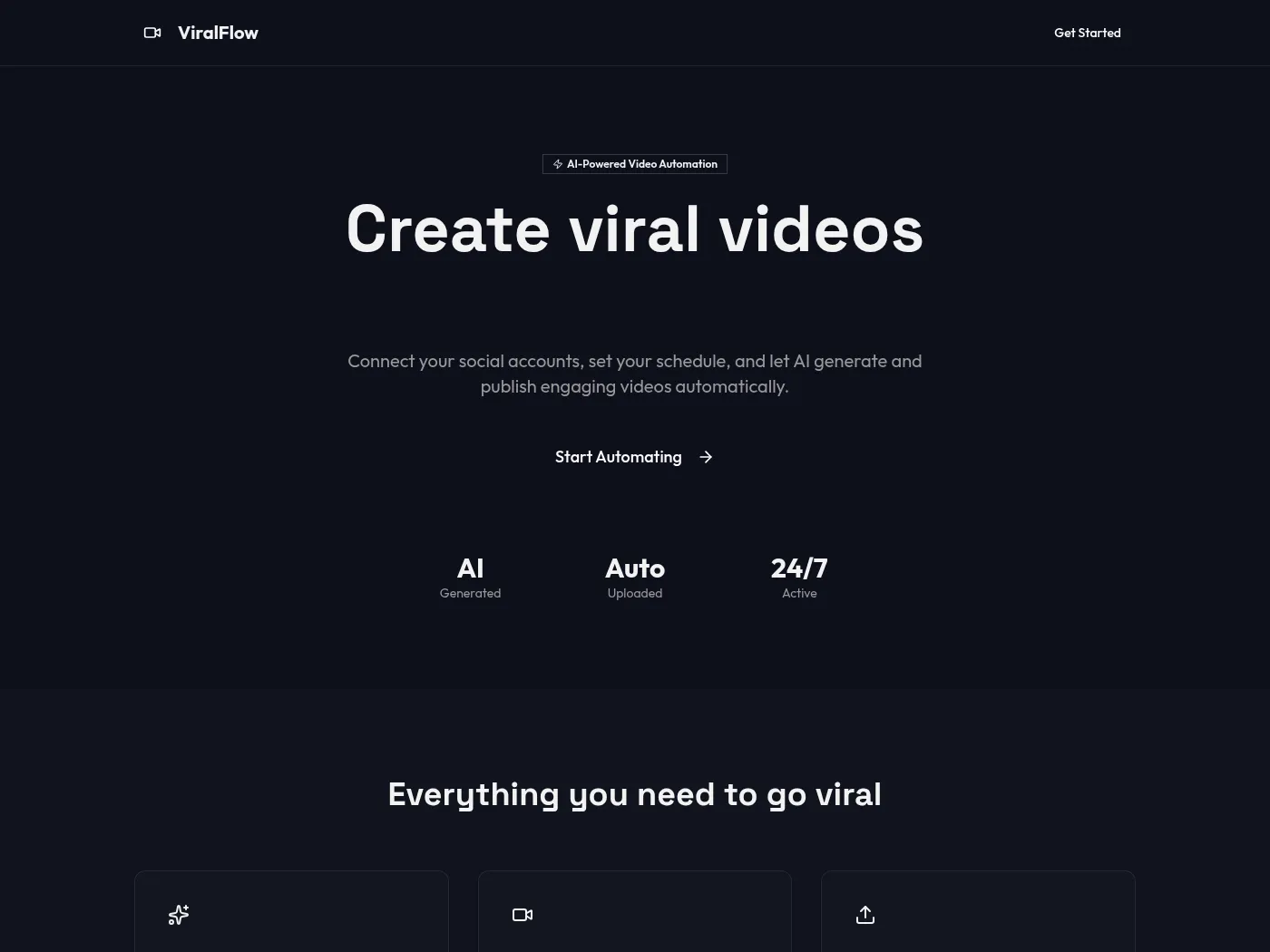 AI Video Uploader