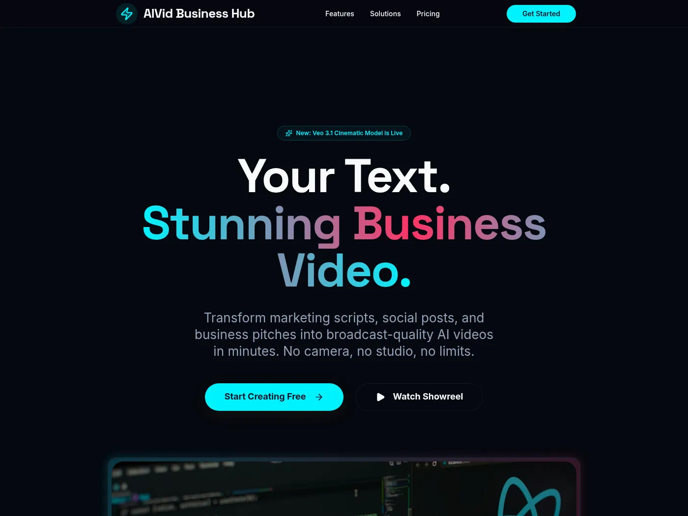 AIVid Business Hub