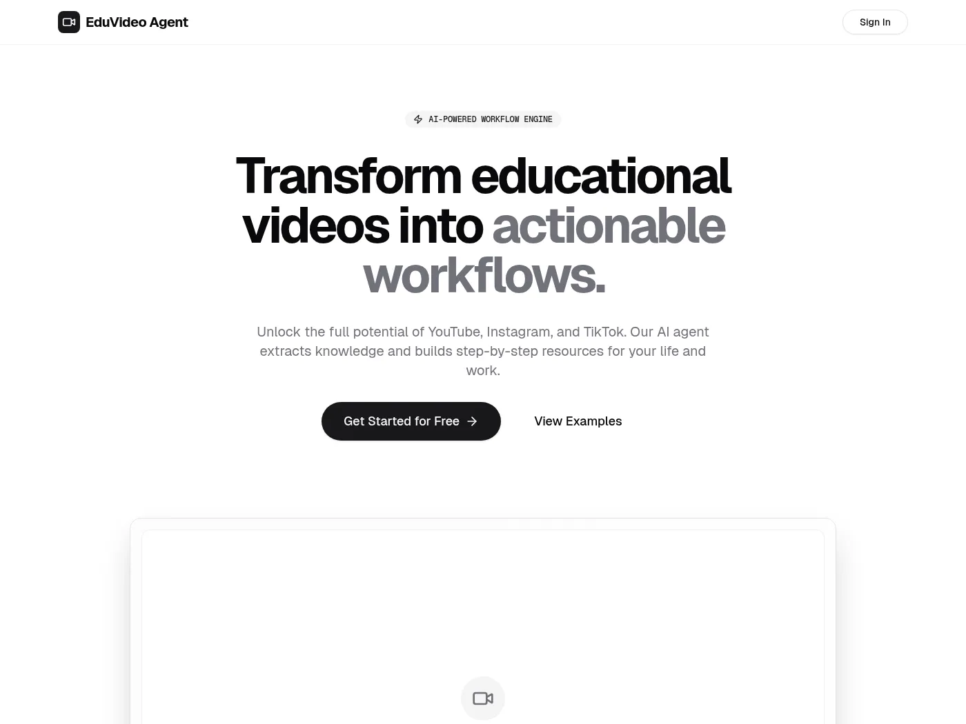 EduVideo Agent